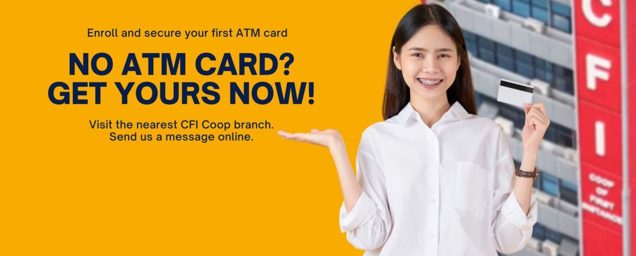 Members who don’t have an ATM card, can now enroll and get their first ...